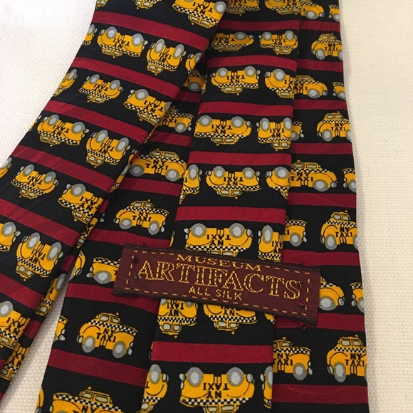 Museum Artifacts | Accessories | Museum Artifacts Ny Taxi Silk Tie ...